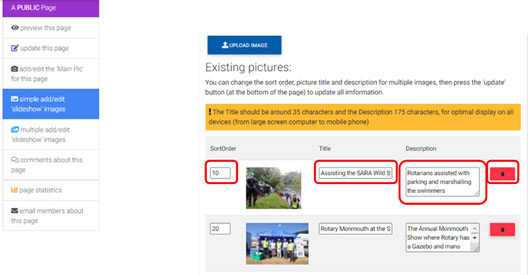 Tutorials - creating Carousels/Slideshows