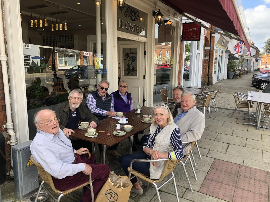 Coffee Morning at El Castello, Odiham - Rotary Club of Odiham & Hook
