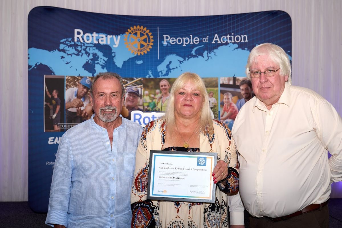 District Handover 2025 - Rotary Scotland South