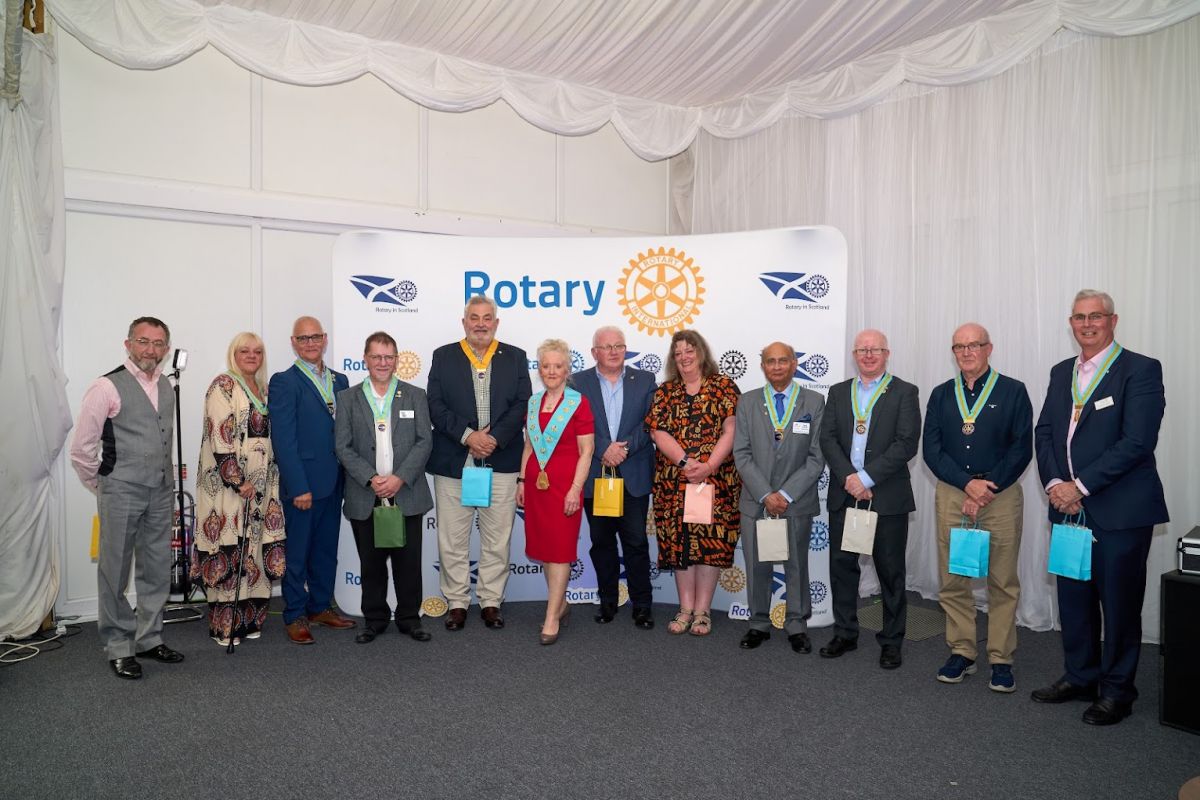 District Handover 2025 - Rotary Scotland South