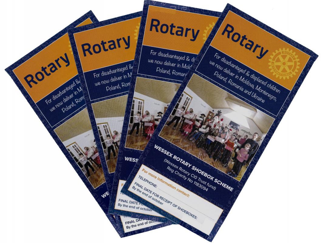 Shoeboxes - Rotary District 1110